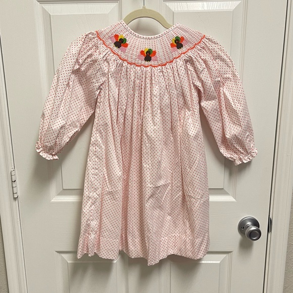 Cecil And Lou | Dresses | Nwt Cecil Lou Spotted Smocked Turkey Dress ...